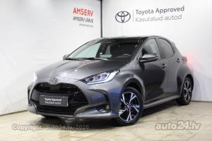 Pelēks Toyota Yaris 2024 Tallina, ar dzinēja tilpumu 1.49 L un nobraukumu 20 tūkst. km par 21490 €, foto  vietnē AUTOMOTO.COM.LV