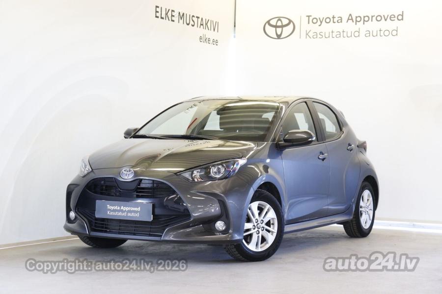 Pelēks Toyota Yaris 2025 Tallina, ar dzinēja tilpumu 1.49 L un nobraukumu 27 tūkst. km par 21400 €, foto 1 vietnē AUTOMOTO.COM.LV