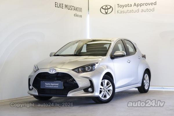 Pelēks Toyota Yaris 2025 Tallina, ar dzinēja tilpumu 1.49 L un nobraukumu 27 tūkst. km par 21400 €, foto  vietnē AUTOMOTO.COM.LV