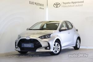 Pelēks Toyota Yaris 2025 Tallina, ar dzinēja tilpumu 1.49 L un nobraukumu 27 tūkst. km par 21400 €, foto  vietnē AUTOMOTO.COM.LV