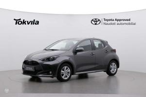 Pelēks Toyota Yaris 2025 Viļņa, ar dzinēja tilpumu 1.49 L un nobraukumu 34 tūkst. km par 21900 €, foto 1 vietnē AUTOMOTO.COM.LV