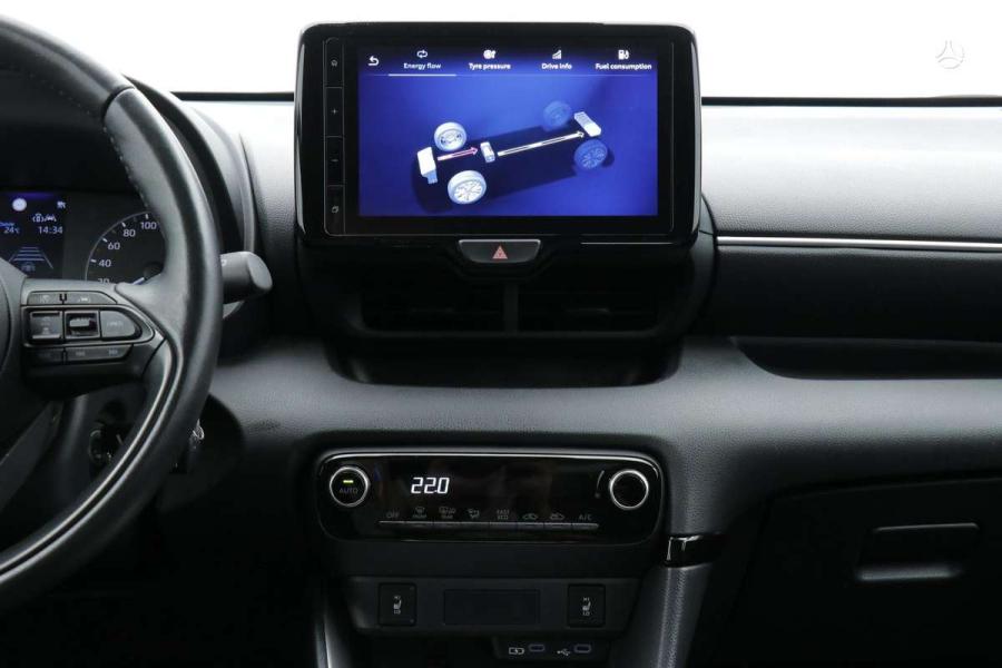 Pelēks Toyota Yaris 2025 Viļņa, ar dzinēja tilpumu 1.49 L un nobraukumu 34 tūkst. km par 21900 €, foto 16 vietnē AUTOMOTO.COM.LV