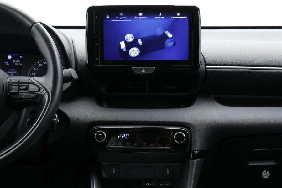 Pelēks Toyota Yaris 2025 Viļņa, ar dzinēja tilpumu 1.49 L un nobraukumu 32 tūkst. km par 19990 €, foto 16 vietnē AUTOMOTO.COM.LV
