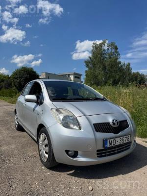 Grey Toyota Yaris 2008 in Riga, with an engine capacity of 1.40 L and mileage of 293 thousand km for 1850 €, photo  on AUTOMOTO.COM.LV