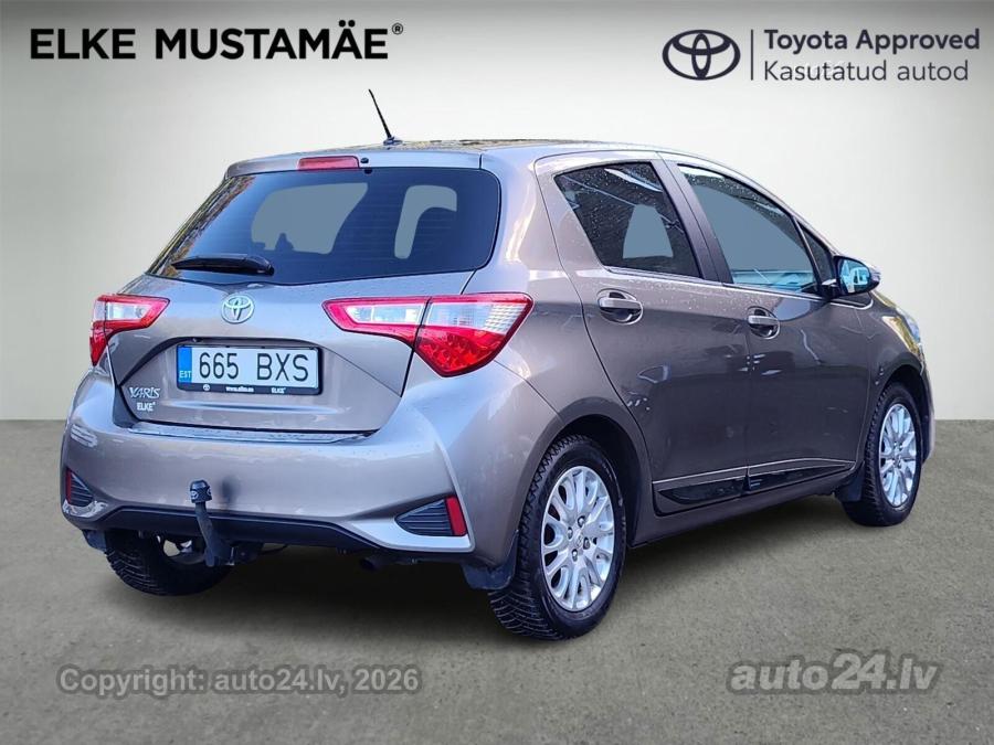 Pelēks Toyota Yaris 2018 Tallina, ar dzinēja tilpumu 1.50 L un nobraukumu 101 tūkst. km par 9995 €, foto 3 vietnē AUTOMOTO.COM.LV