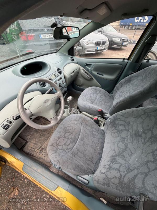 Toyota Yaris 2001 Tallina, ar dzinēja tilpumu 1.30 L un nobraukumu 134 tūkst. km par 1299 €, foto 7 vietnē AUTOMOTO.COM.LV