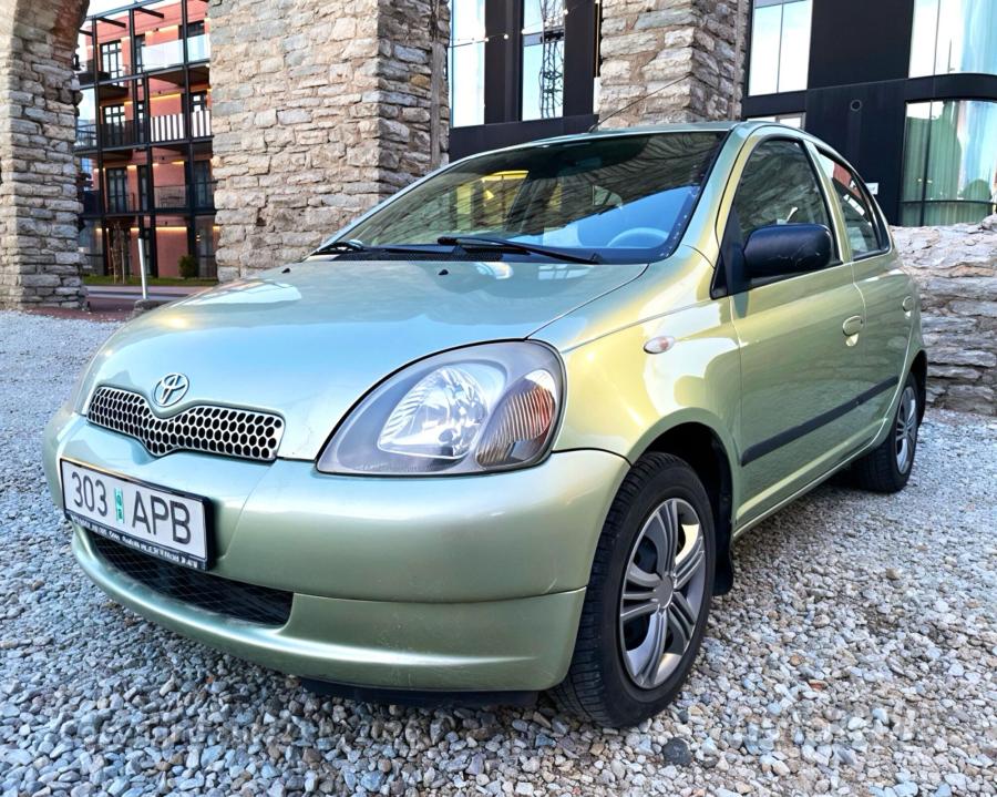 Toyota Yaris 2001 Tallina, ar dzinēja tilpumu 1.30 L un nobraukumu 150 tūkst. km par 999 €, foto 1 vietnē AUTOMOTO.COM.LV