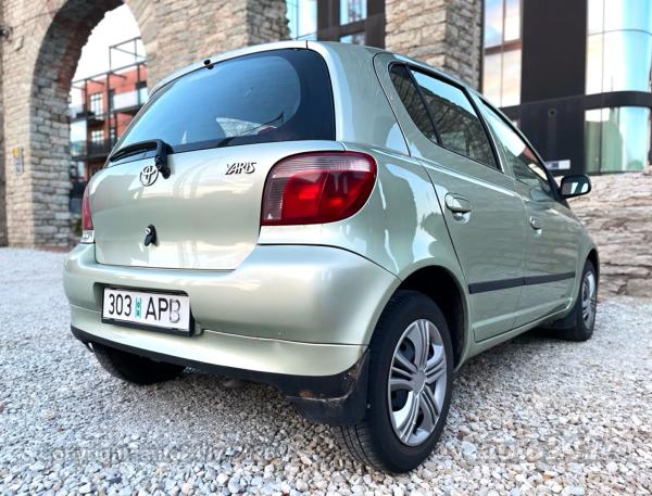 Toyota Yaris 2001 in Tallinn, with an engine capacity of 1.30 L and mileage of 150 thousand km for 999 €, photo 3 on AUTOMOTO.COM.LV