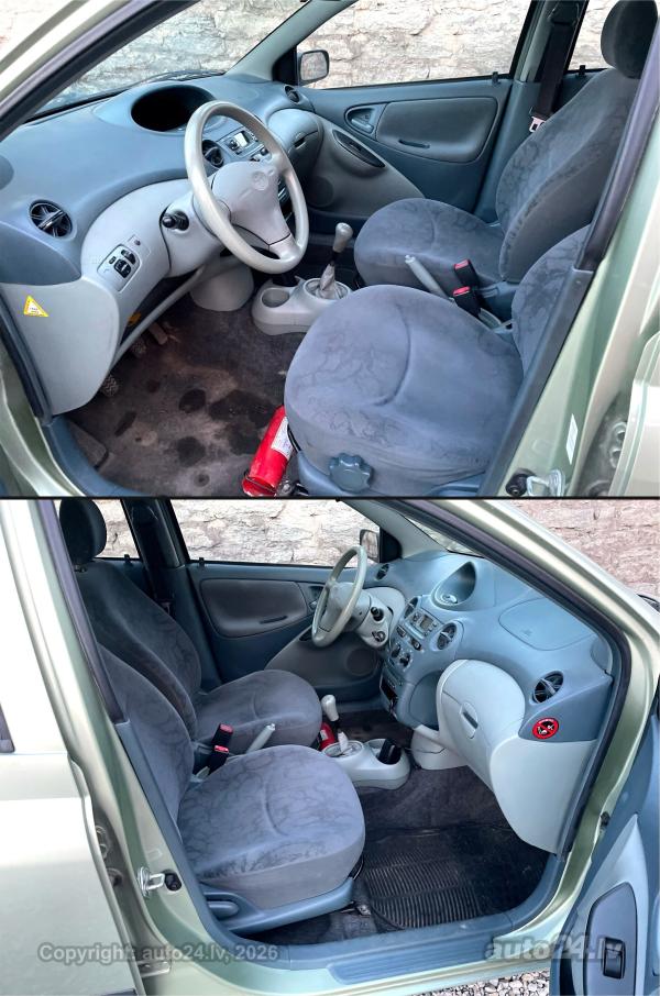 Toyota Yaris 2001 in Tallinn, with an engine capacity of 1.30 L and mileage of 150 thousand km for 999 €, photo 8 on AUTOMOTO.COM.LV