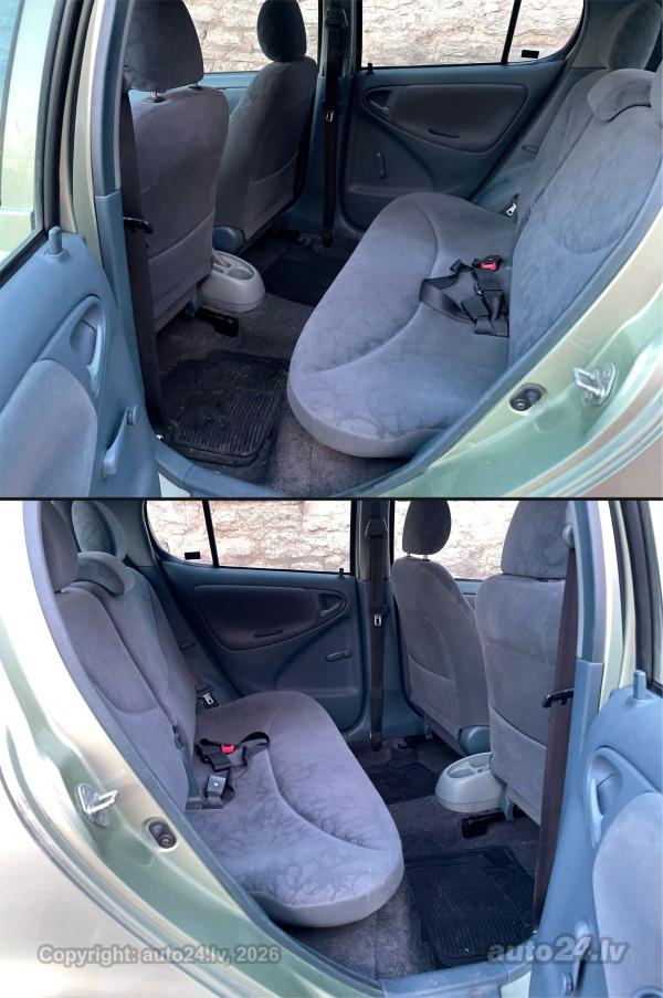 Toyota Yaris 2001 in Tallinn, with an engine capacity of 1.30 L and mileage of 150 thousand km for 999 €, photo 9 on AUTOMOTO.COM.LV