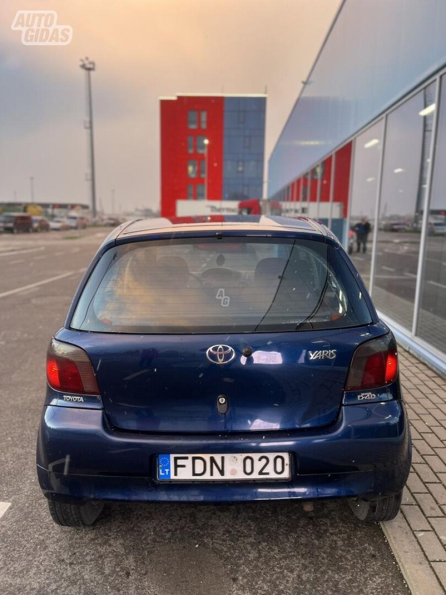 Toyota Yaris 2003 Klaipėda, ar dzinēja tilpumu 1.40 L un nobraukumu 316 tūkst. km par 1250 €, foto 3 vietnē AUTOMOTO.COM.LV