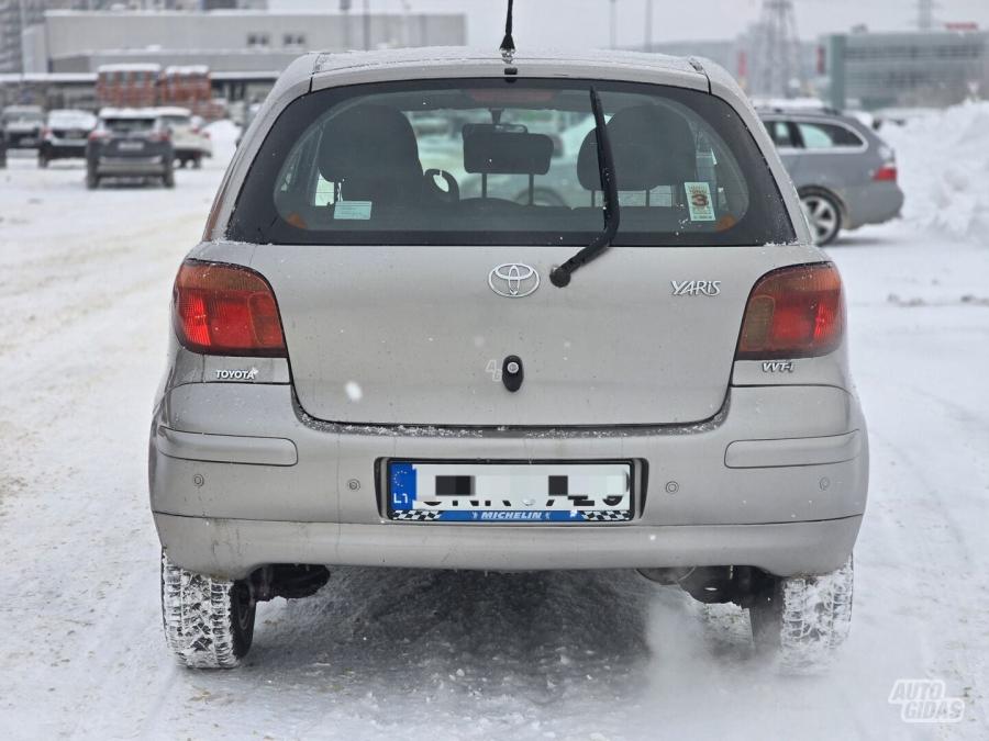 Toyota Yaris 2003 Viļņa, ar dzinēja tilpumu 1.30 L un nobraukumu 169 tūkst. km par 1350 €, foto 8 vietnē AUTOMOTO.COM.LV