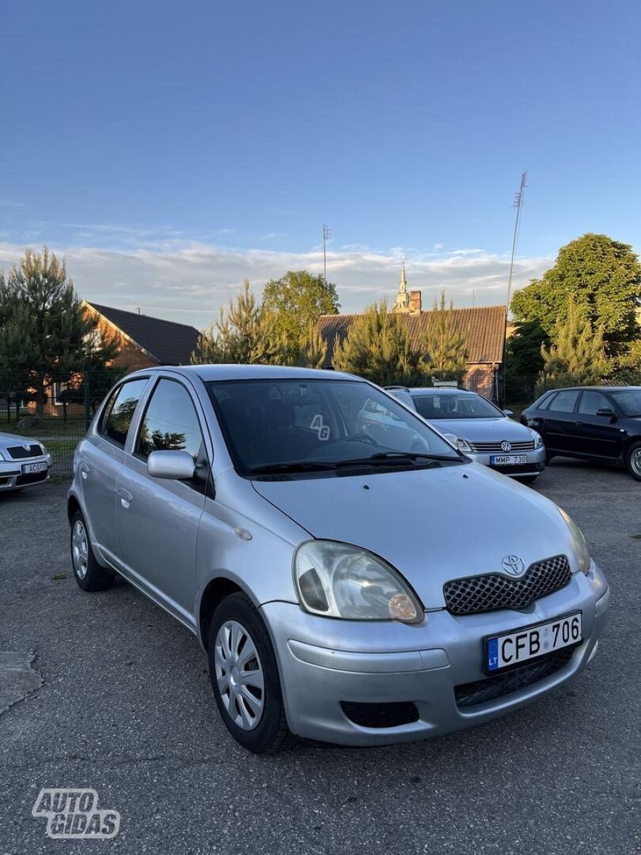 Toyota Yaris 2003 in Joniskis, with an engine capacity of 1.00 L and mileage of 127 thousand km for 950 €, photo 12 on AUTOMOTO.COM.LV
