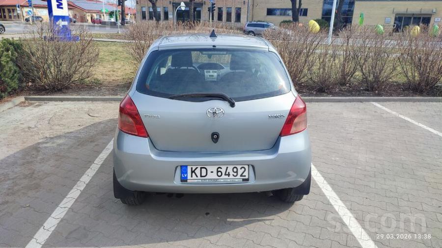 Toyota Yaris 2006 Rīga, ar dzinēja tilpumu 1.30 L un nobraukumu 220 tūkst. km par 1600 €, foto 6 vietnē AUTOMOTO.COM.LV