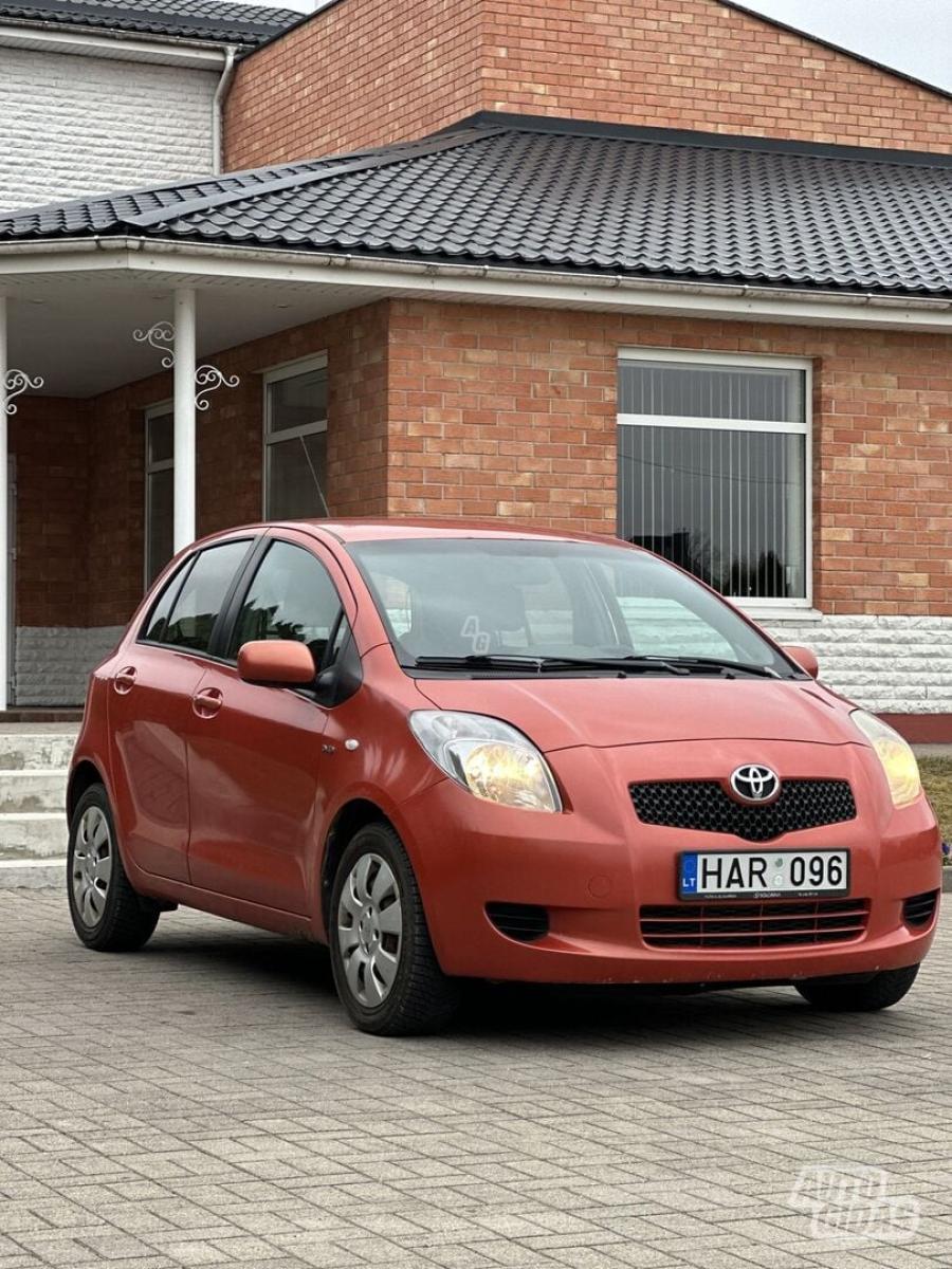 Toyota Yaris 2007 in Vilnius, with an engine capacity of 1.40 L and mileage of 268 thousand km for 1950 €, photo 1 on AUTOMOTO.COM.LV