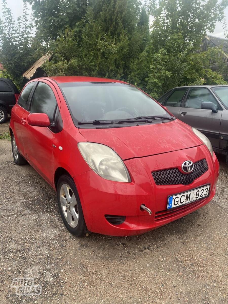 Toyota Yaris 2007 in Silute, with an engine capacity of 1.40 L and mileage of 180 thousand km for 470 €, photo 1 on AUTOMOTO.COM.LV
