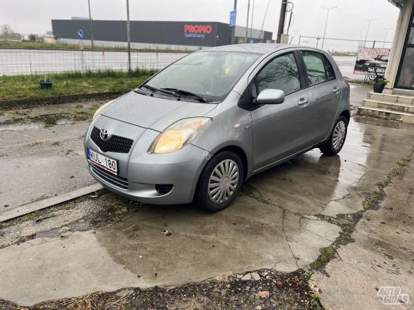 Тойота Ярис 2007 в Шяуляй на AUTOMOTO.COM.LV Тойота Ярис 2007 в Шяуляй, объемом двигателя 1.40 л и пробегом 0 тыс. км за 799 €, фото 1 на AUTOMOTO.COM.LV