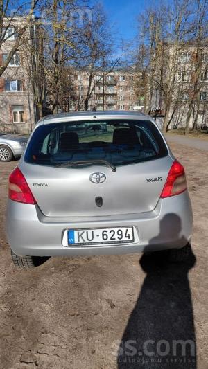 Toyota Yaris 2008 Rīga, ar dzinēja tilpumu 1.40 L un nobraukumu 220 tūkst. km par 1900 €, foto 5 vietnē AUTOMOTO.COM.LV