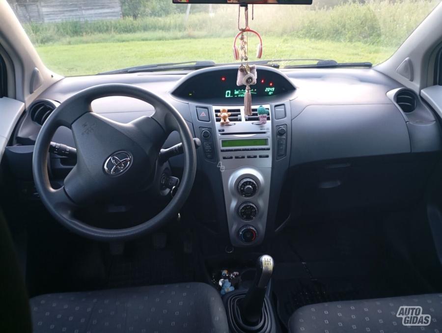 Toyota Yaris 2008 Ukmergė, ar dzinēja tilpumu 1.40 L un nobraukumu 0 tūkst. km par 1350 €, foto 6 vietnē AUTOMOTO.COM.LV
