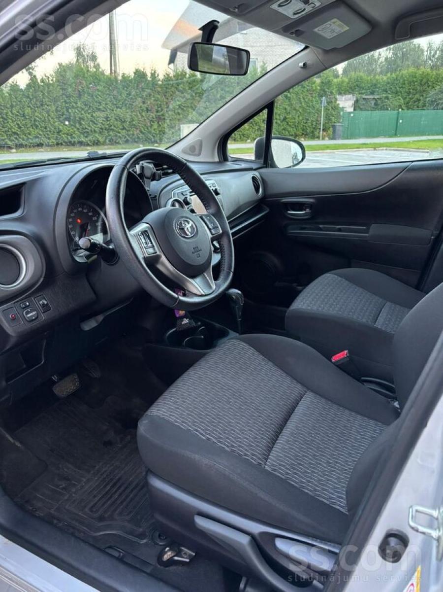 Toyota Yaris 2014 Rīga, ar dzinēja tilpumu 1.30 L un nobraukumu 96 tūkst. km par 6800 €, foto 7 vietnē AUTOMOTO.COM.LV