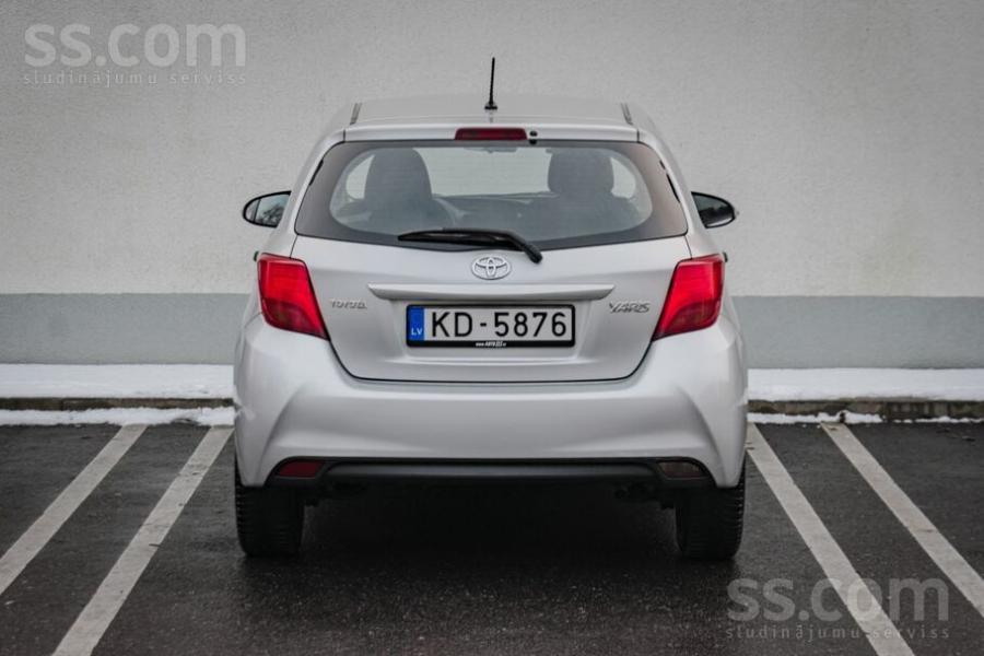 Toyota Yaris 2015 in Riga, with an engine capacity of 1.30 L and mileage of 0 thousand km for 6500 €, photo 5 on AUTOMOTO.COM.LV