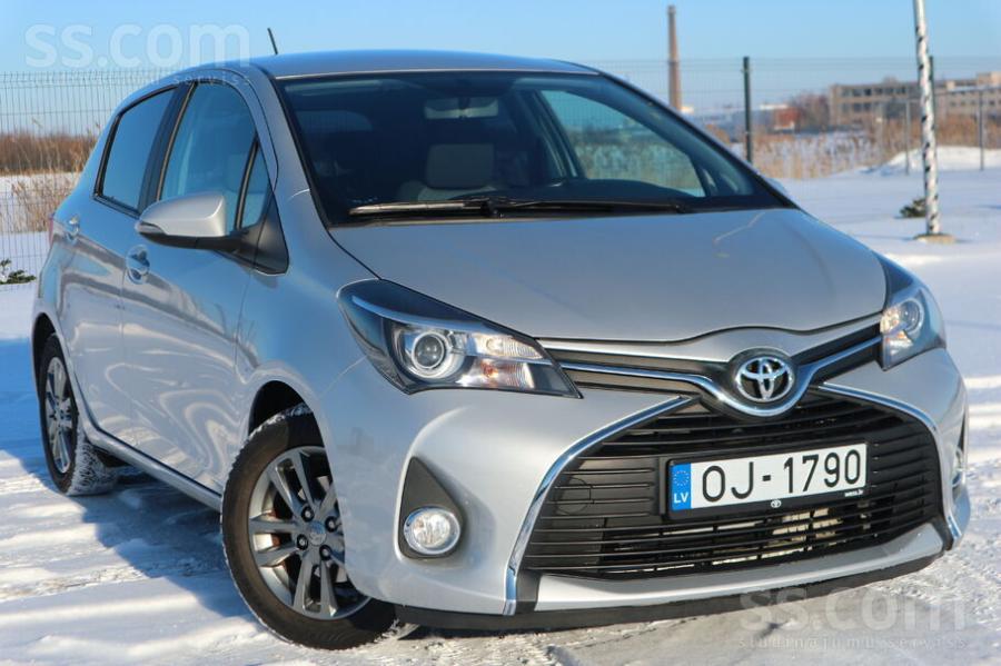 Toyota Yaris 2015 in Riga, with an engine capacity of 1.40 L and mileage of 117 thousand km for 6700 €, photo 1 on AUTOMOTO.COM.LV