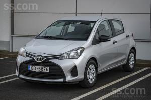 Toyota Yaris 2015 Rīga, ar dzinēja tilpumu 1.30 L un nobraukumu 237 tūkst. km par 6500 €, foto  vietnē AUTOMOTO.COM.LV