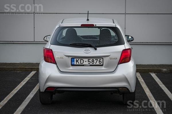 Toyota Yaris 2015 Rīga, ar dzinēja tilpumu 1.30 L un nobraukumu 237 tūkst. km par 6500 €, foto 5 vietnē AUTOMOTO.COM.LV