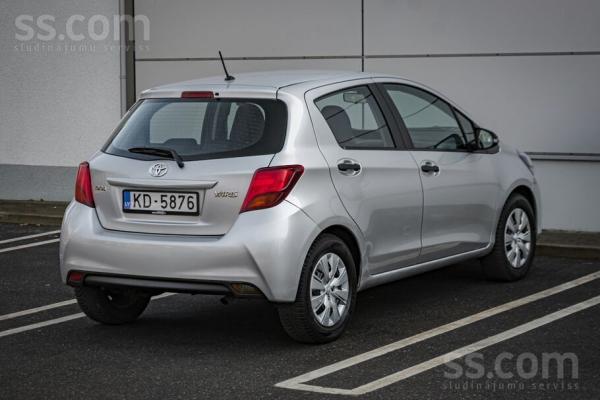 Toyota Yaris 2015 Rīga, ar dzinēja tilpumu 1.30 L un nobraukumu 237 tūkst. km par 6500 €, foto 6 vietnē AUTOMOTO.COM.LV
