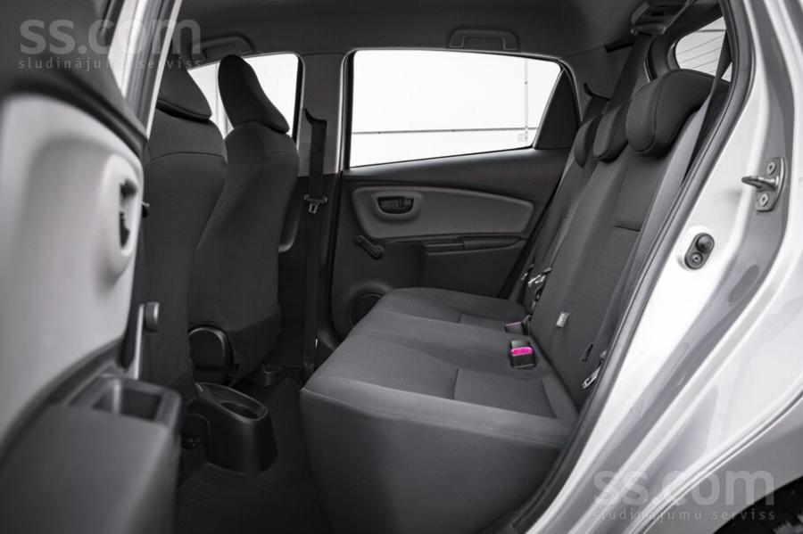 Toyota Yaris 2015 Rīga, ar dzinēja tilpumu 1.30 L un nobraukumu 237 tūkst. km par 6500 €, foto 12 vietnē AUTOMOTO.COM.LV