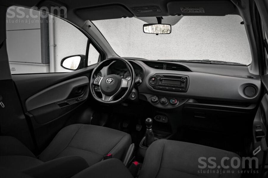 Toyota Yaris 2015 Rīga, ar dzinēja tilpumu 1.30 L un nobraukumu 237 tūkst. km par 6500 €, foto 15 vietnē AUTOMOTO.COM.LV