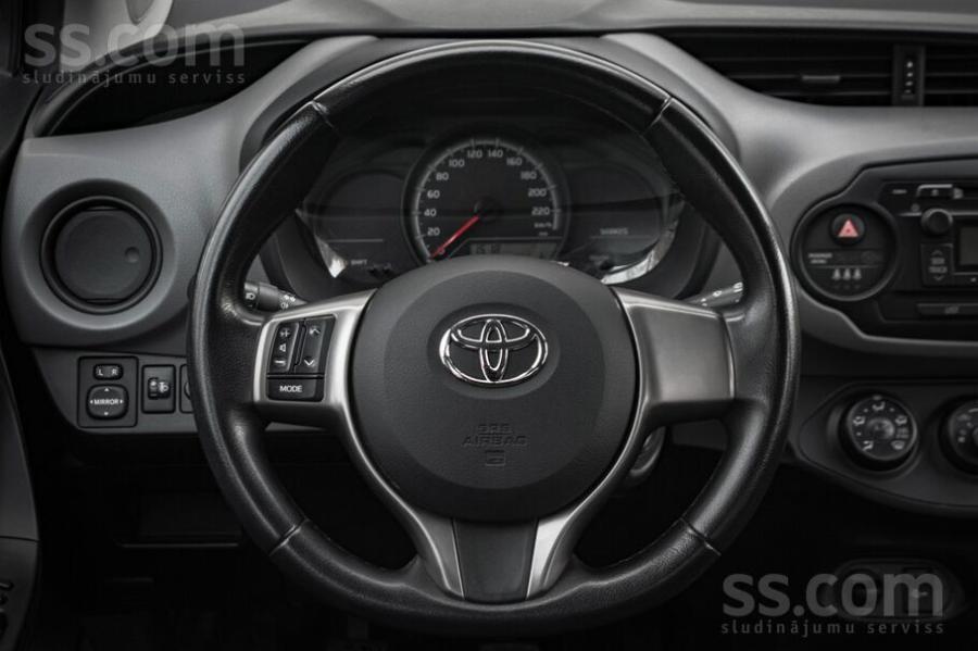 Toyota Yaris 2015 Rīga, ar dzinēja tilpumu 1.30 L un nobraukumu 237 tūkst. km par 6500 €, foto 22 vietnē AUTOMOTO.COM.LV