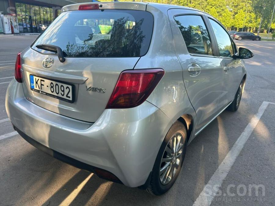 Toyota Yaris 2016 in Riga, with an engine capacity of 1.30 L and mileage of 119 thousand km for 6200 €, photo 6 on AUTOMOTO.COM.LV