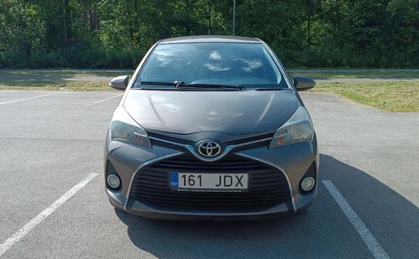Toyota Yaris 2017 Tallina, ar dzinēja tilpumu 1.30 L un nobraukumu 158 tūkst. km par 6800 €, foto 3 vietnē AUTOMOTO.COM.LV
