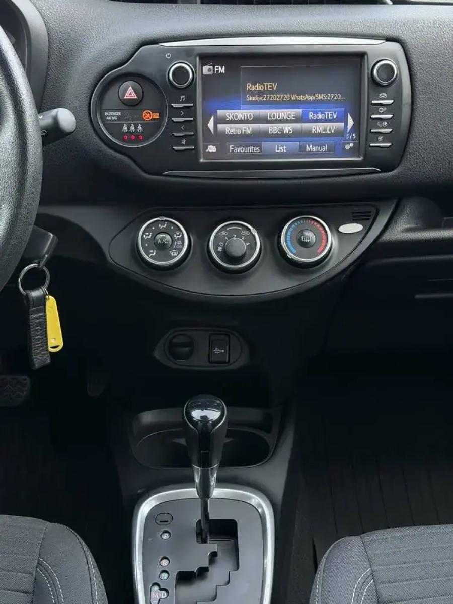 Toyota Yaris 2019 Rīga, ar dzinēja tilpumu 1.50 L un nobraukumu 62 tūkst. km par 9580 €, foto 13 vietnē AUTOMOTO.COM.LV