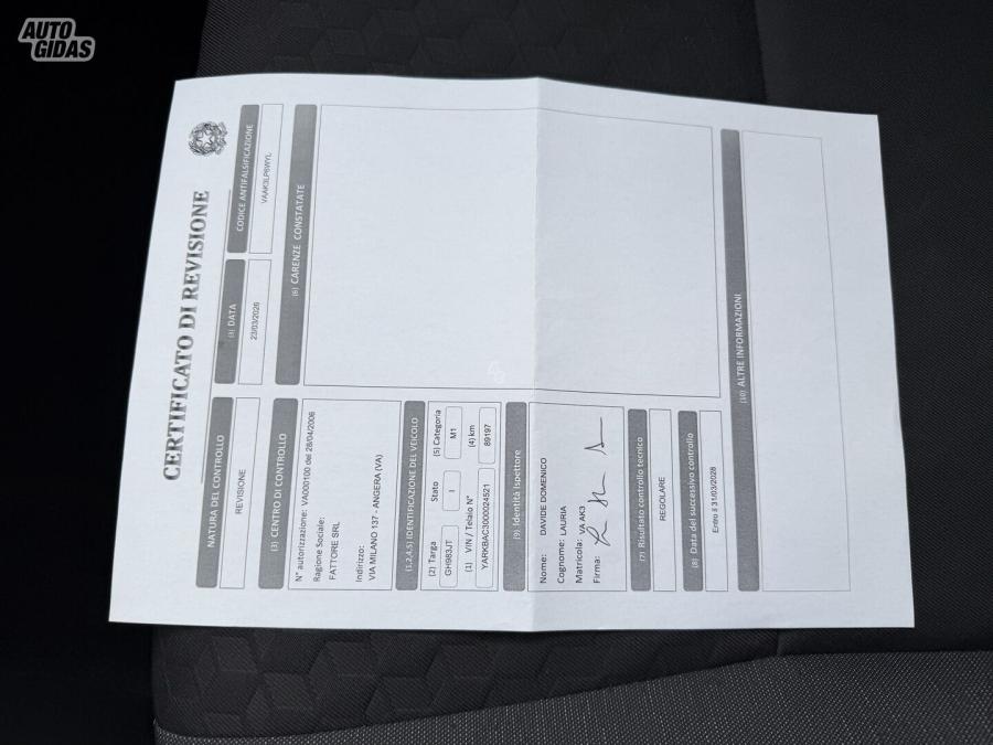 Toyota Yaris 2022 in Vilnius, with an engine capacity of 1.50 L and mileage of 91 thousand km for 16250 €, photo 22 on AUTOMOTO.COM.LV