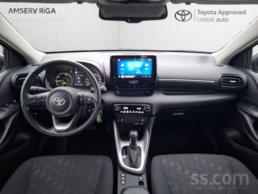 Toyota Yaris 2024 Rīga, ar dzinēja tilpumu 1.50 L un nobraukumu 33 tūkst. km par 18900 €, foto 8 vietnē AUTOMOTO.COM.LV