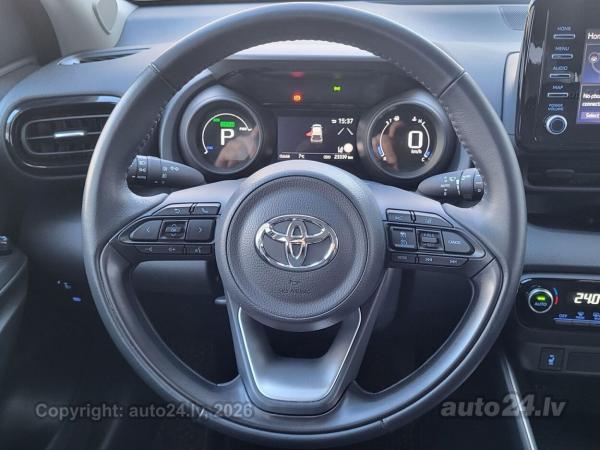 Toyota Yaris 2024 in Tallinn, with an engine capacity of 1.49 L and mileage of 23 thousand km for 21395 €, photo 10 on AUTOMOTO.COM.LV