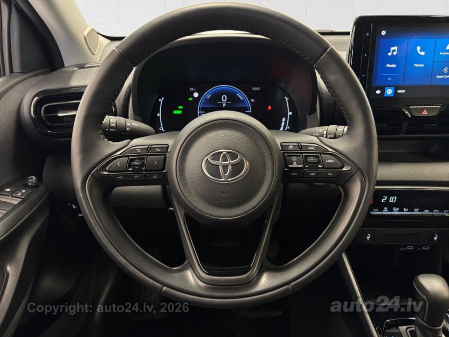 Toyota Yaris 2025 in Tartu, with an engine capacity of 1.50 L and mileage of 3 thousand km for 21500 €, photo 13 on AUTOMOTO.COM.LV