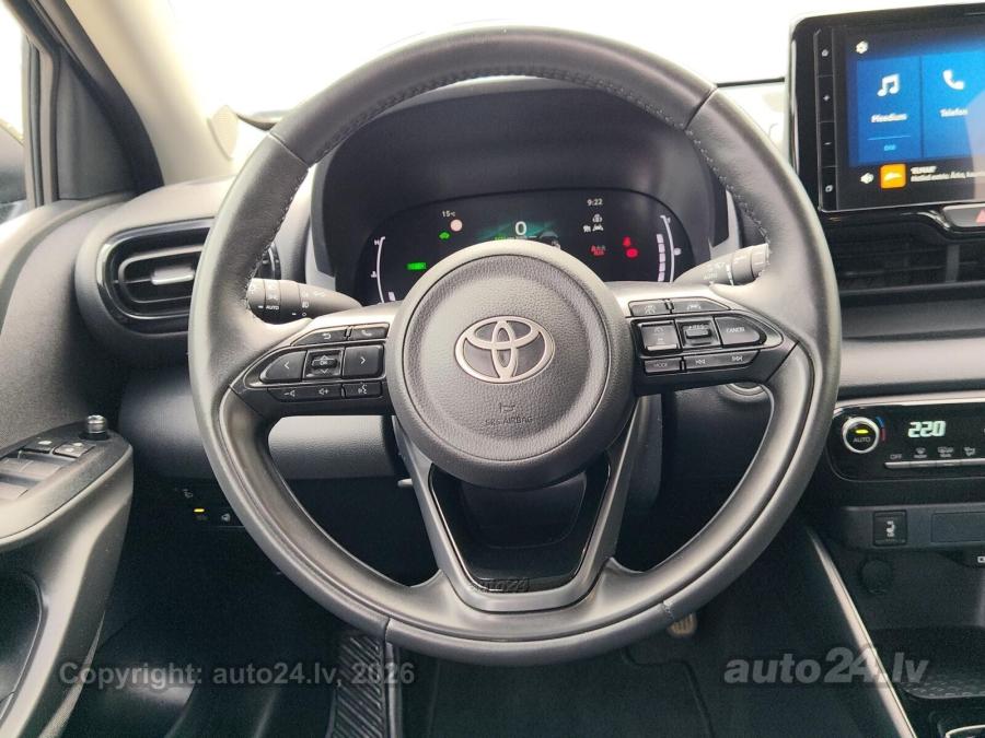 Toyota Yaris 2025 in Tallinn, with an engine capacity of 1.49 L and mileage of 19 thousand km for 23995 €, photo 13 on AUTOMOTO.COM.LV