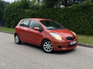 Orange Toyota Yaris 2010 in Vilnius, with an engine capacity of 1.30 L and mileage of 180 thousand km for 3450 €, photo  on AUTOMOTO.COM.LV