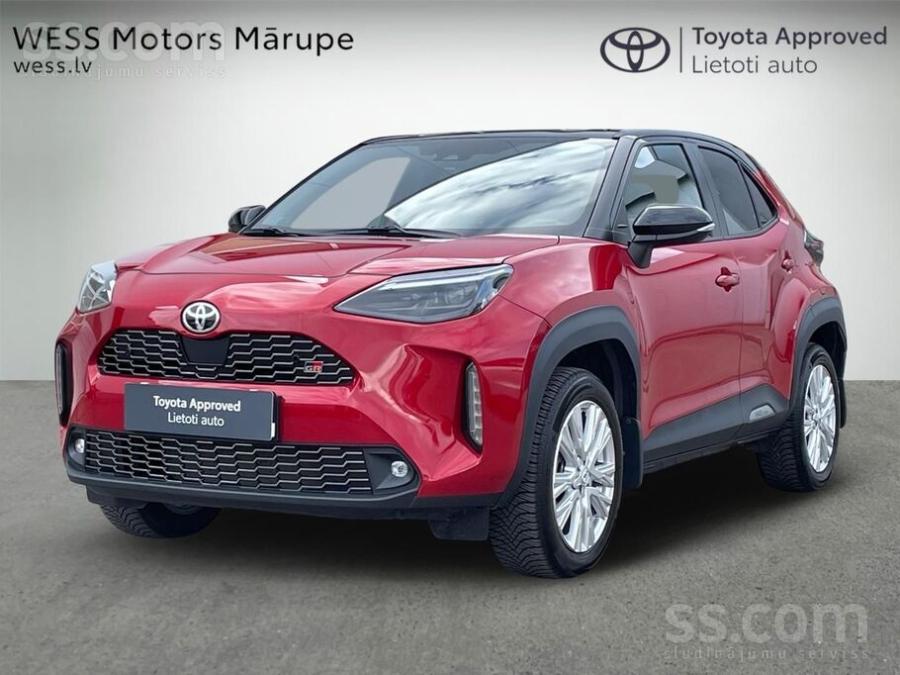 Sarkans Toyota Yaris 2023 Rīga, ar dzinēja tilpumu 1.50 L un nobraukumu 13 tūkst. km par 26990 €, foto 1 vietnē AUTOMOTO.COM.LV