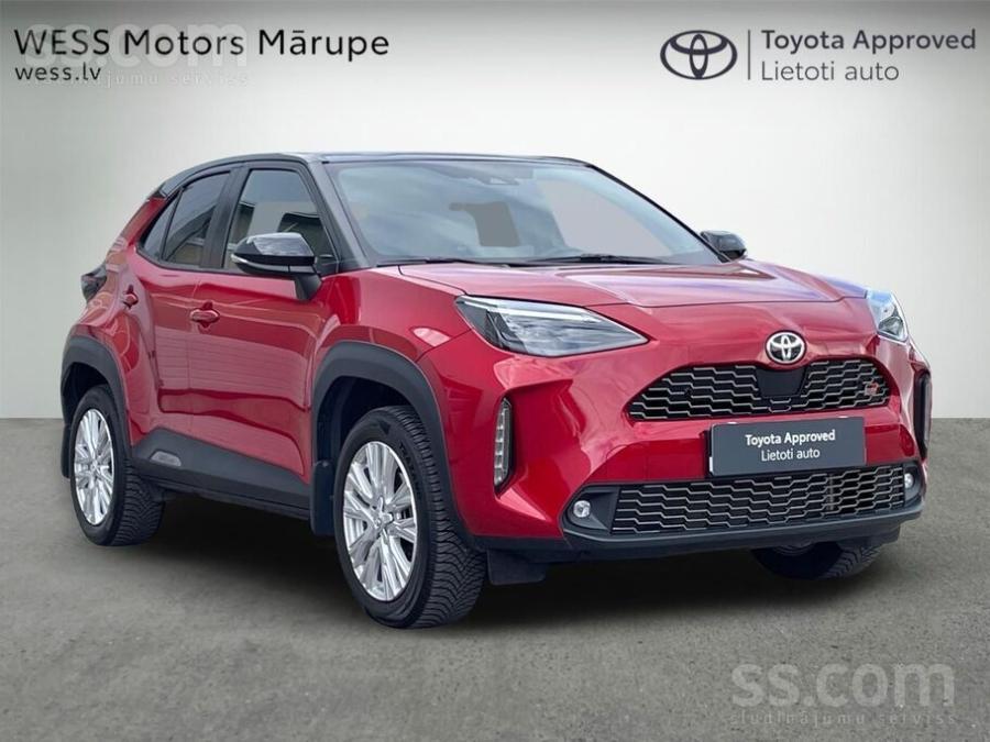 Sarkans Toyota Yaris 2023 Rīga, ar dzinēja tilpumu 1.50 L un nobraukumu 13 tūkst. km par 26990 €, foto 19 vietnē AUTOMOTO.COM.LV