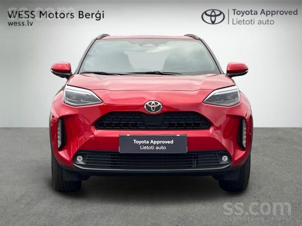 Sarkans Toyota Yaris 2025 Rīga, ar dzinēja tilpumu 1.50 L un nobraukumu 12 tūkst. km par 25990 €, foto 6 vietnē AUTOMOTO.COM.LV