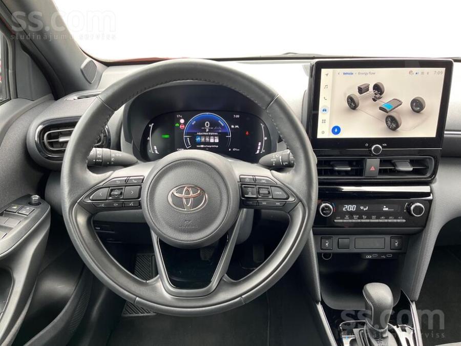 Sarkans Toyota Yaris 2025 Rīga, ar dzinēja tilpumu 1.50 L un nobraukumu 12 tūkst. km par 25990 €, foto 10 vietnē AUTOMOTO.COM.LV