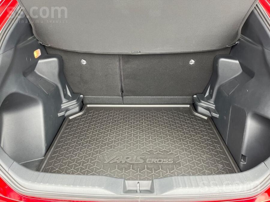Sarkans Toyota Yaris 2025 Rīga, ar dzinēja tilpumu 1.50 L un nobraukumu 12 tūkst. km par 25990 €, foto 11 vietnē AUTOMOTO.COM.LV