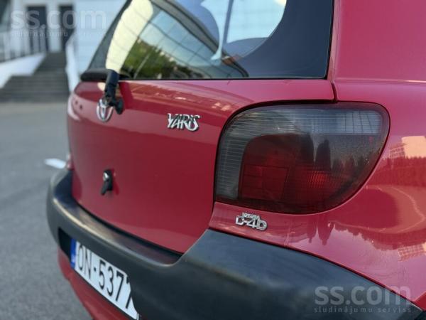 Red Toyota Yaris 2002 in Riga, with an engine capacity of 1.40 L and mileage of 245 thousand km for 900 €, photo 9 on AUTOMOTO.COM.LV