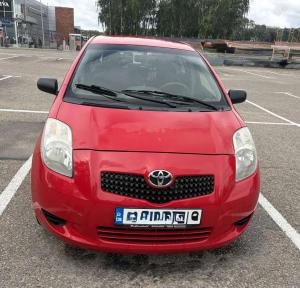 Red Toyota Yaris 2008 in Marijampole, with an engine capacity of 1.30 L and mileage of 198 thousand km for 2700 €, photo 3 on AUTOMOTO.COM.LV