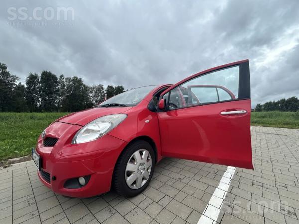 Тойота Ярис 2010 в Рига на AUTOMOTO.COM.LV Красный Тойота Ярис 2010 в Рига, объемом двигателя 1.30 л и пробегом 146 тыс. км за 3000 €, фото 7 на AUTOMOTO.COM.LV