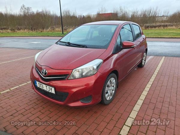 Sarkans Toyota Yaris 2012 Tartu, ar dzinēja tilpumu 1.30 L un nobraukumu 167 tūkst. km par 6500 €, foto 1 vietnē AUTOMOTO.COM.LV